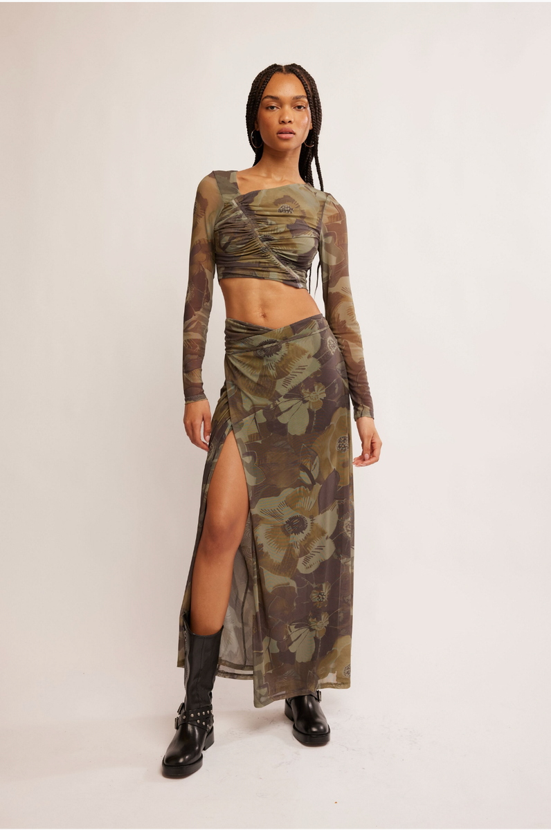 Free People - Supernova Set in Army Combo – Blue Ox Boutique